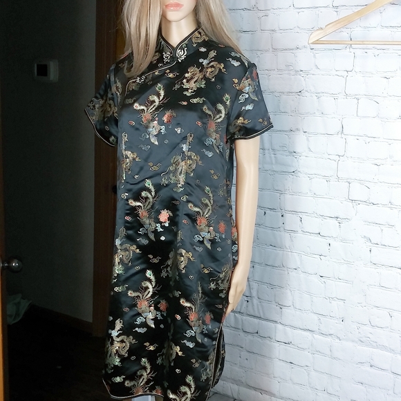 unknown | Dresses | Vintage Chinese Dragon Dress Size 4 | Poshmark